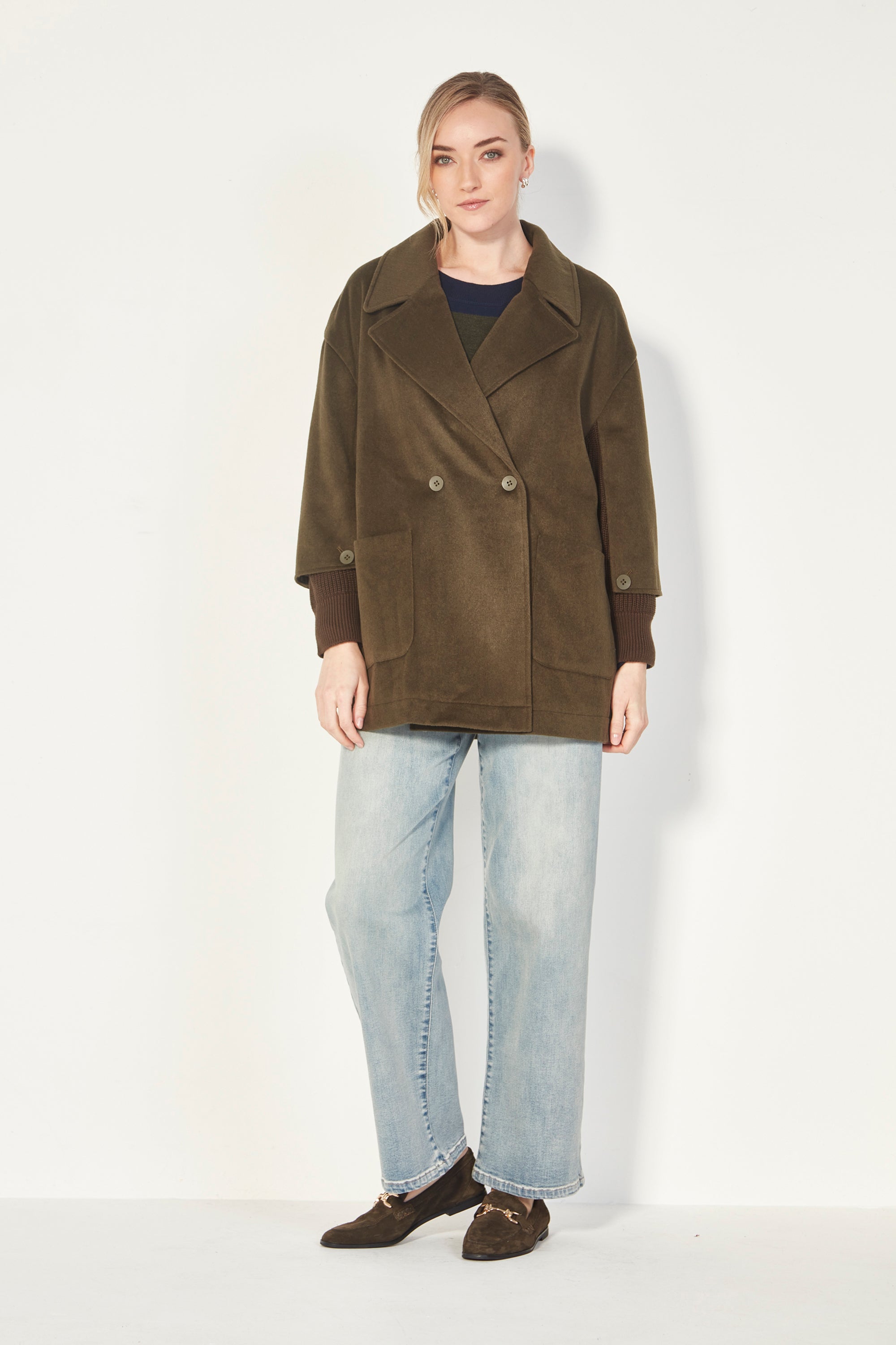 Ella Coat - Olive – VERGE