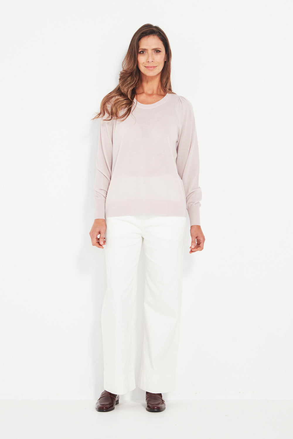 Bronte Sweater - Rose Quartz – VERGE