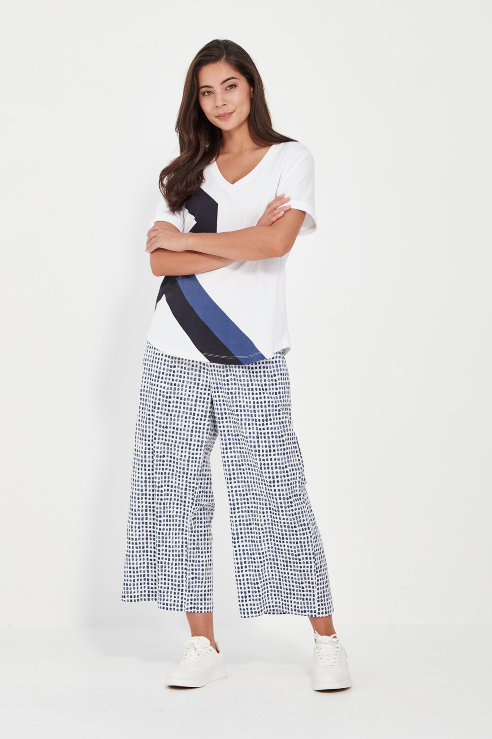 Acrobat Okawa Tile Pant - Denim Print – VERGE