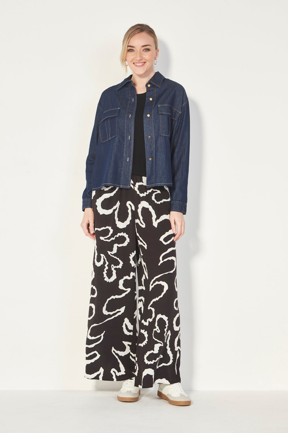 Stevie Jacket - Dark Denim – VERGE
