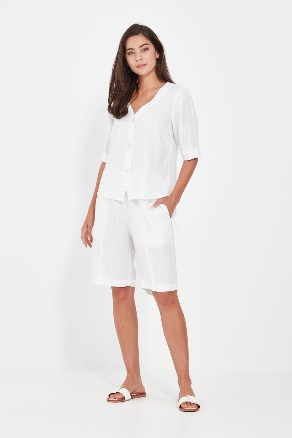 Delta Short - White – VERGE